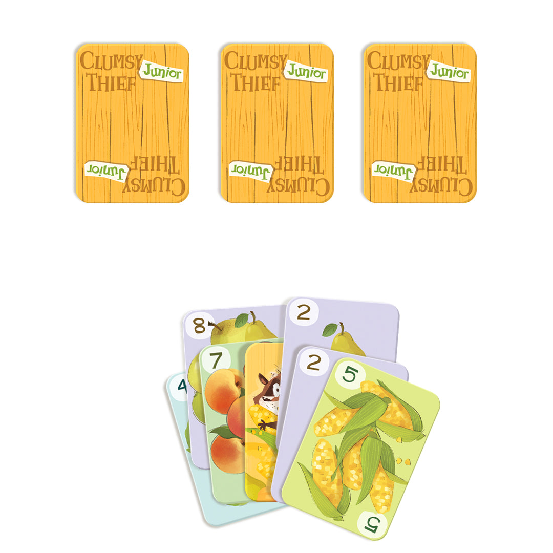 Clumsy Thief Junior - Award Winning Math Card Game for Kids – Melon Rind